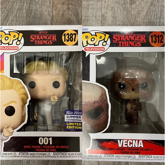 Funko | Other | Funko Pop Sdcc Stranger Things Season 4 0 And Vecna Bundle 2 Pops Look | Poshmark